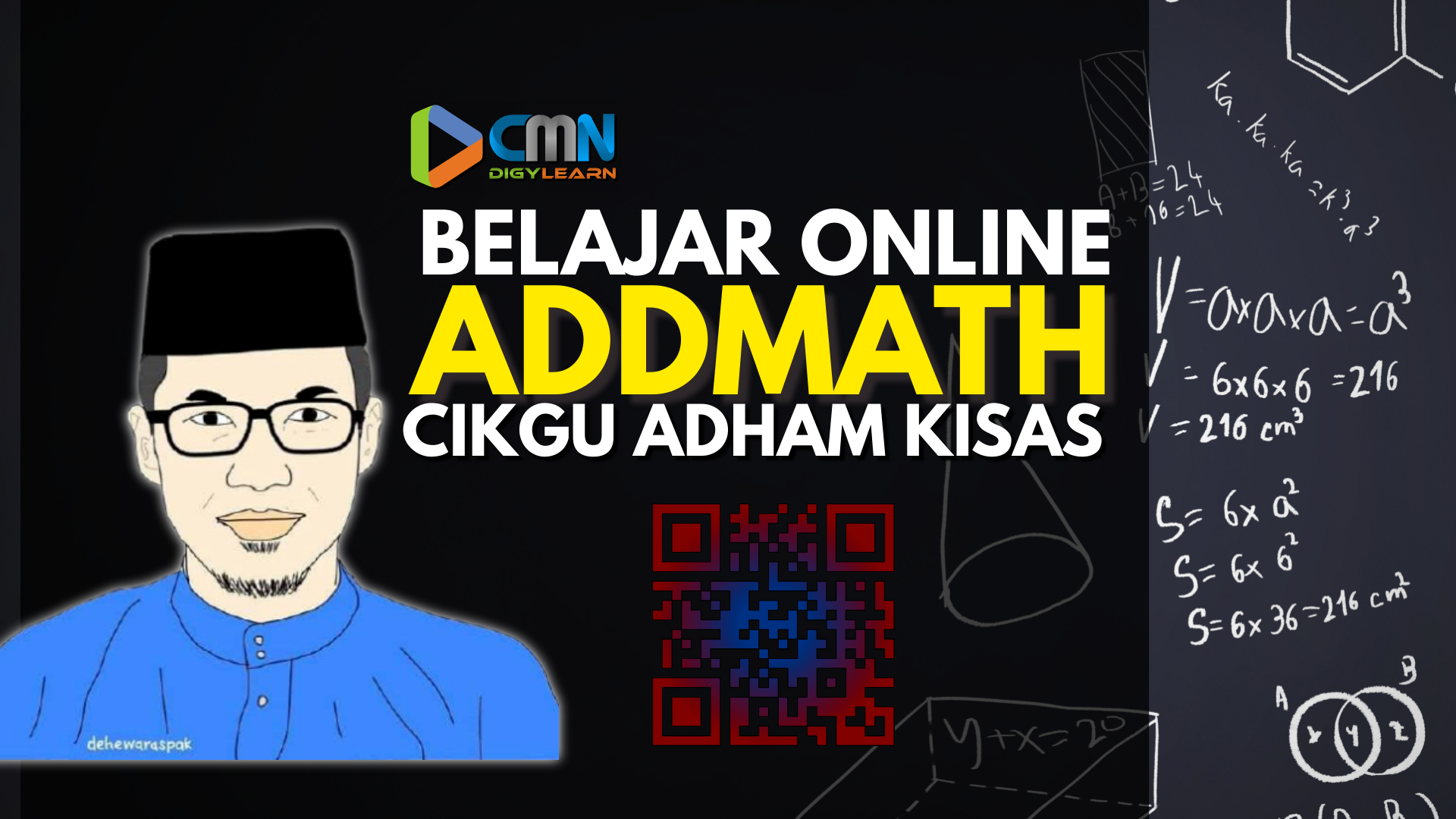 Belajar Online Addmath Bersama Cikgu Adham KISAS - Digylearn