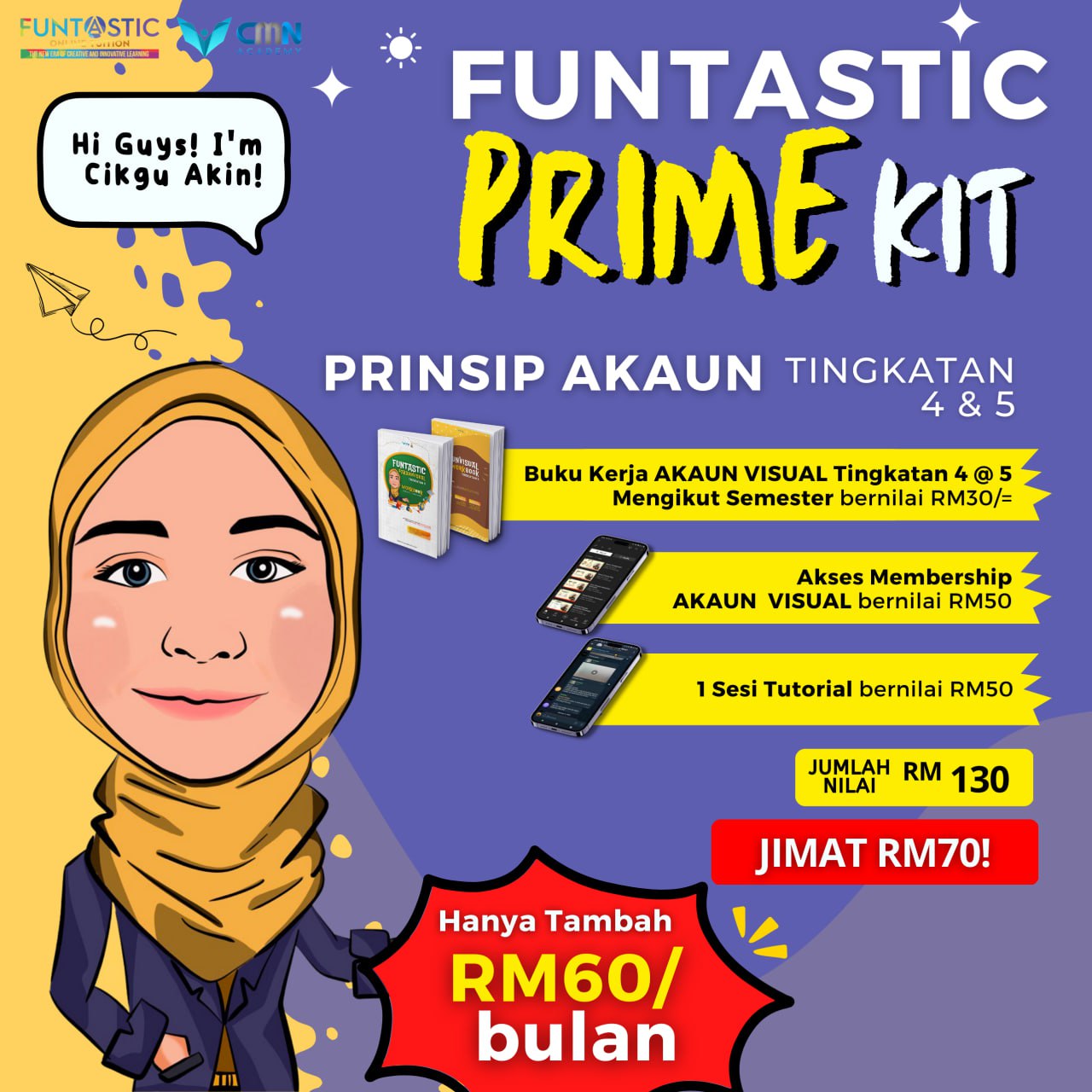 Add On Funtastic Prime Tuition Tingkatan 4 - Digylearn