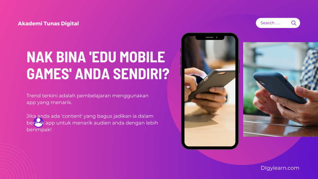 Educational Mobile Games App Workshop - Digylearn