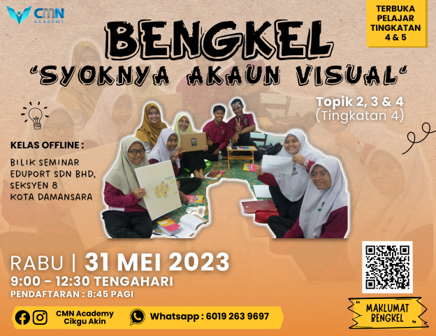 Pakej 'Pandai' Bengkel Syoknya Akaun Visual - Digylearn