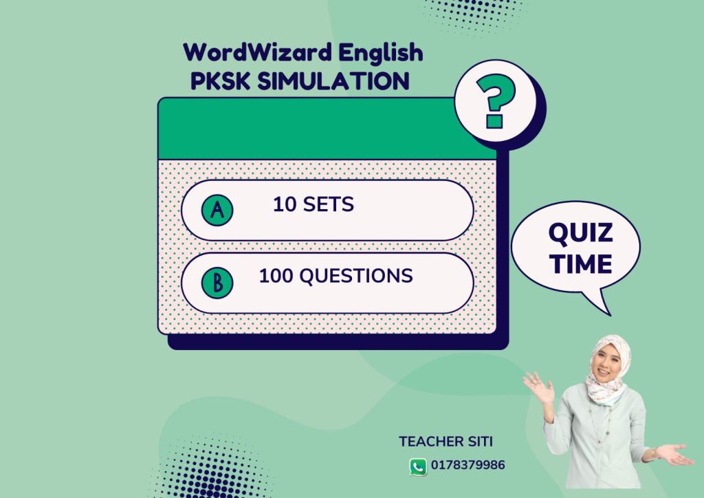 Basic Package WordWizard English PKSK Simulation - Digylearn