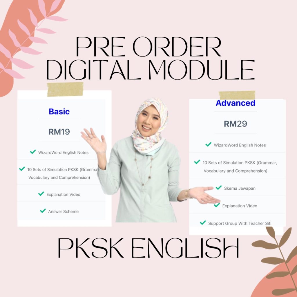 WordWizard English PKSK Simulation - Digylearn