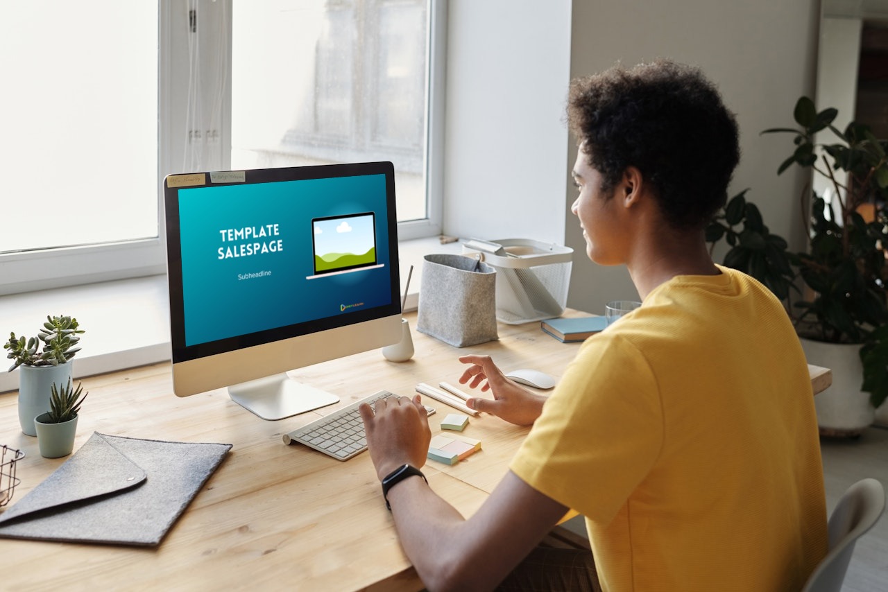 Template Salespage Digylearn X Canva - Digylearn