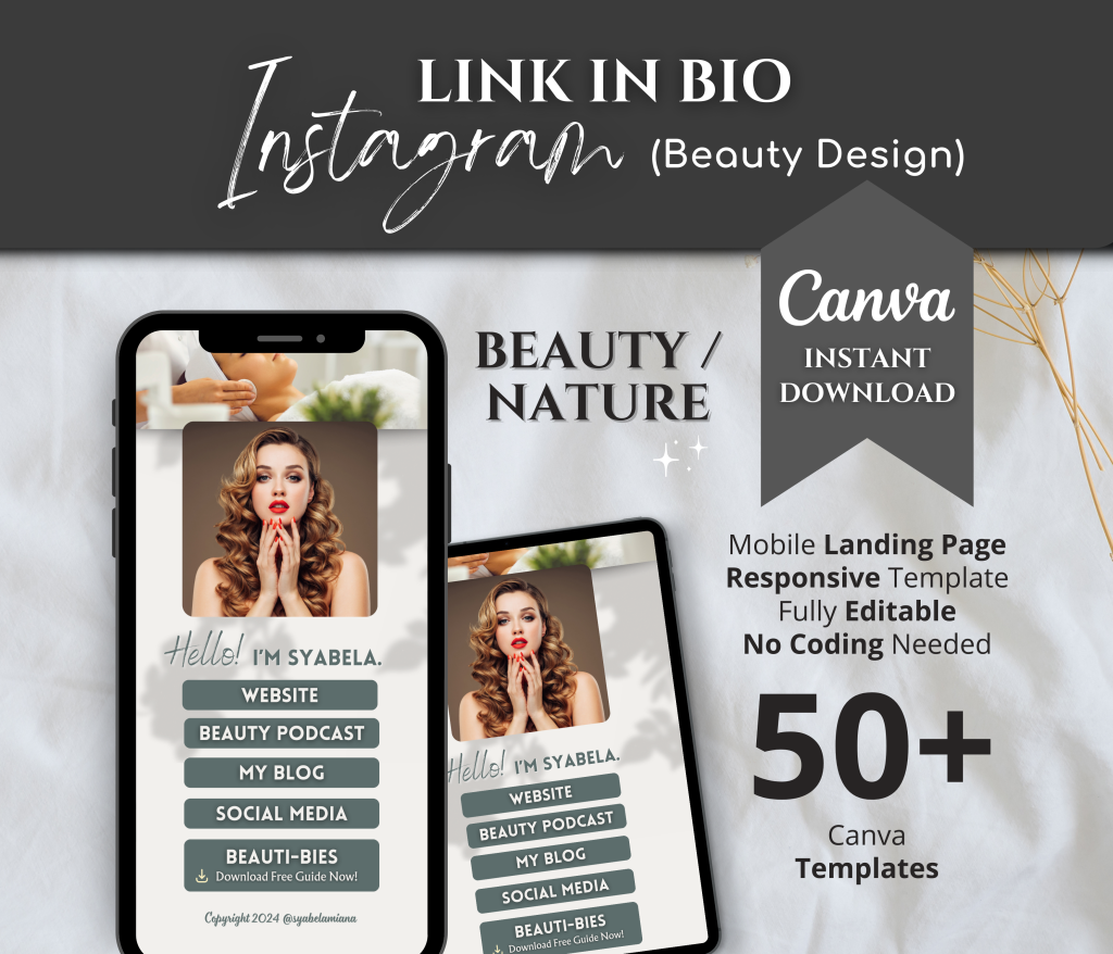 50+ Bio Link Template Design - Digylearn